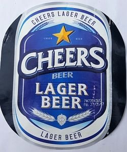 Drink Label: Cheers Lager Beer (Thai Asia Pacific Brewery Company ...