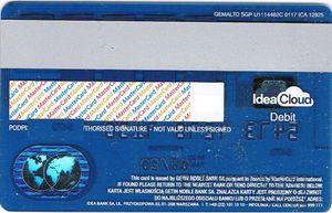 Cartões de bancos: Idea Bank Business (Idea Bank, PolôniaCol:PL-MC-0152.02