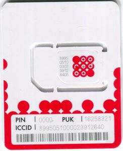 Phonecard: Ooredoo Dual sim (Mobile Myanmar, Myanmar(Ooredoo - GSM ...