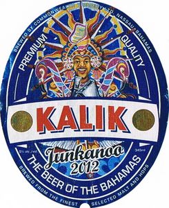 Drink Label: Kalik Junkanoo (Commonwealth Brewery Ltd., BahamasCol:BS ...