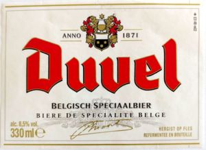 Drink Label: Duvel Belgisch Speciaalbier - Hemels Ritueel (Duvel ...