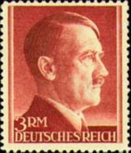Stamp: Adolf Hitler (1889-1945), Chancellor (German Realm(Adolf Hitler ...