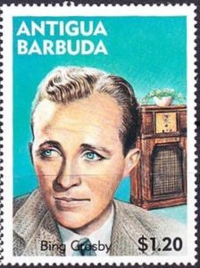 Stamp: Bing Crosby (1903-1977) (Antigua and Barbuda(Radio, Cent.) Mi:AG ...
