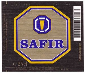 Drink Label: Safir (Brouwerij Hoegaarden (InBev) , BelgiumCol:BE-BEER ...