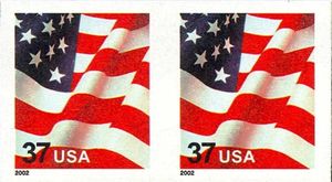 Stamp: Flag (United States of America(Flag) Sn:US 3632b