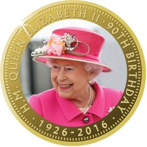 Decoration: Queen Elizabeth II 90th Birthday (United Kingdom of Great ...