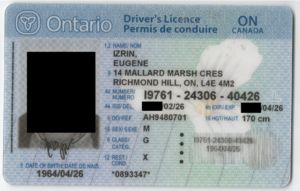 Functional Card: Canada Drivers License (Driving Licences, Canada ...