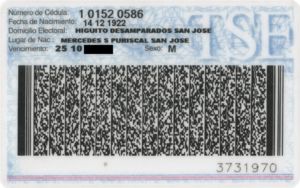 功能卡: Costa Rica Identity Card (Personal Identification, 哥斯達黎加) (Costa ...