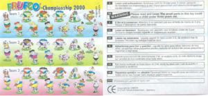 Meal Toy: Team 2 - Goalkeeper (Snacks, Germany, Federal Republic(Frufoo ...