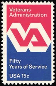 Stamp: Veterans Administration Emblem (United States of America ...