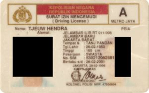 Functional Card: Pepublik Indonesia Driving Licese (Driving Licences ...
