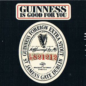 Drink Label: Guinness (Brasserie Nationale d'Haiti S.A., HaitiCol:HT ...