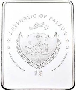 Coin: 1 Dollar (Pope Benedict XVI) (Palau(Religion)