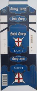 Cigarette Pack: Saint George Lights (UkraineCol:UA-CT-0018