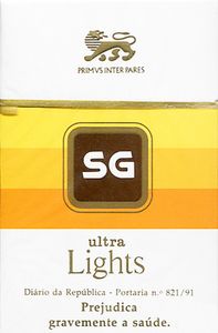 Cigarette Pack: SG Ultra Lights (PortugalCol:PT-CT-0004