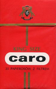Cigarette Pack: Caro (PolandCol:PL-CT-0002
