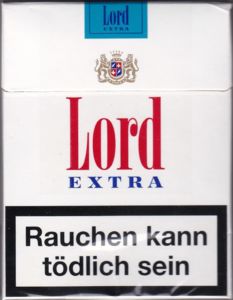 Cigarette Pack: Lord Extra (Germany, Federal RepublicCol:DE-CT-0001