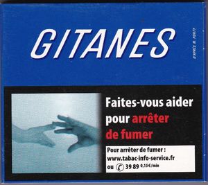 Sigara Paketi: Gitanes (Fransa(Gitanes) Col:FR-CT-0012