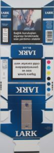 Cigarette Pack: Lark Blue (Türkiye (Turkey)Col:TR-CT-0006