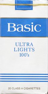 Paquete de Cigarrillos: Basic Ultra Lights 100's (Estados Unidos de ...