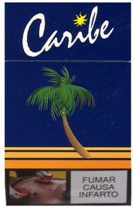 Cigarette Pack: Caribe (Colombia) Col:CO-CT-0028