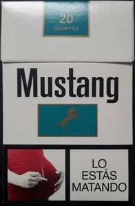 Cigarette Pack: Mustang Classic (Colombia(Mustang Classic) Col:CO-CT-0029