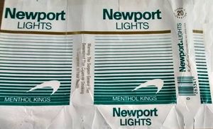 Cigarette Pack: Newport Lights (United States of AmericaCol:US-CT-0013
