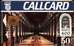 Phonecard: Trinity 400 (Eircom (Telecom Éireann), Ireland(Chip Cards ...