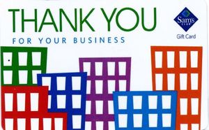 กิ๊ฟการ์ด: Thank You For Your Business (Walmart, สหรัฐอเมริกา(Sam's ...