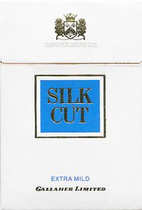 Cigarette Pack: Silk Cut Extra Mild (United Kingdom of Great Britain ...