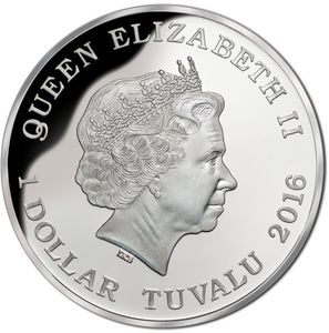Moneda: 1 Dollar (Deadly and Dangerous - Death Adder) (Tuvalu(2006 ...