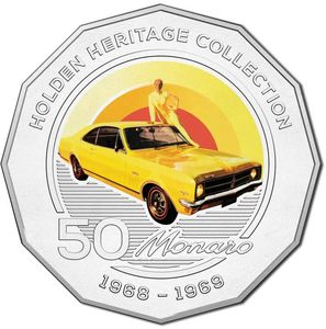 Coin: 50 Cents (Holden Heritage Collection - HK Monaro) (Australia ...