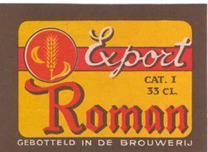 Drink Label: Roman Export (Brouwerij Roman, BelgiumCol:BE-BEER-014427