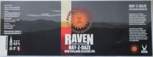 Drink Label: Raven Hay-Z-Daze (Pivovar Raven Plzeň, Czech RepublicCol ...