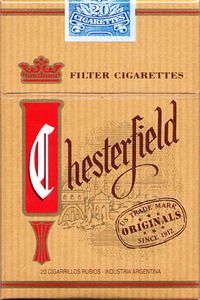 Cigarette Pack: Chesterfield Originals (Argentina(Chesterfield ...