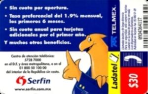 Tarjeta Telefónica: Tarjeta De Crédito Serfin Te Da Más Benef.. (Telmex ...