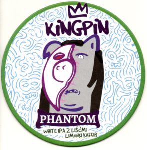 Beer Coaster: Kingpin Phantom (Browar Kingpin, PolandCol:PL-001558