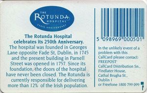Telefonkarte: Rotunda Hospital (Eircom (Telecom Éireann), Irland(Chip ...