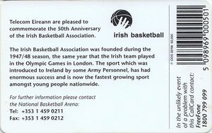 Phonecard: Irish Basketball (Eircom (Telecom Éireann), Ireland(Chip ...