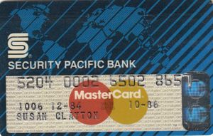 Security Pacific Bank Logo