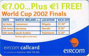 Phonecard: Damien Duff (Eircom (Telecom Éireann), Ireland(Chip Cards ...