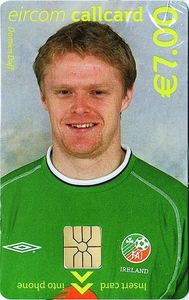 Phonecard: Damien Duff (Eircom (Telecom Éireann), Ireland(Chip Cards ...
