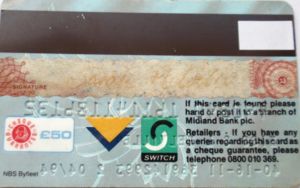 Bank Card: Midland (Midland Bank, United Kingdom of Great Britain ...