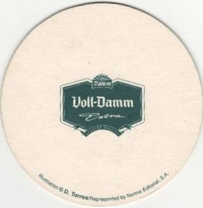 Beer Coaster: Voll-Damm (Damm, SpainCol:ES-000186