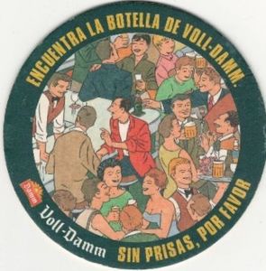 Beer Coaster: Voll-Damm (Damm, SpainCol:ES-000186