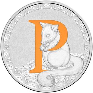 Coin: 1 Dollar (Letter P - Possum) (Australia(Numismatic Product ...