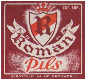 Drink Label: Roman Pils (Brouwerij Roman, BelgiumCol:BE-BEER-014486