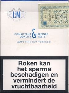 Cigarette Pack: L&M Blue Label (NetherlandsCol:NL-CT-0032