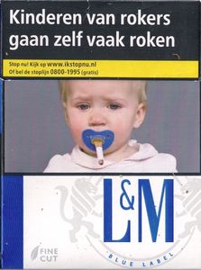 Cigarette Pack: L&M Blue Label (NetherlandsCol:NL-CT-0037