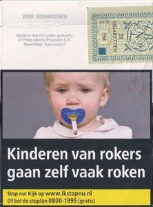 Cigarette Pack: L&M Blue Label (NetherlandsCol:NL-CT-0037